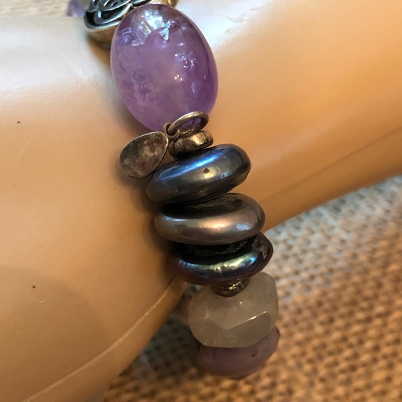 Silpada | Jewelry | Silpada Purple Amethyst Stone Canyon Stretch ...